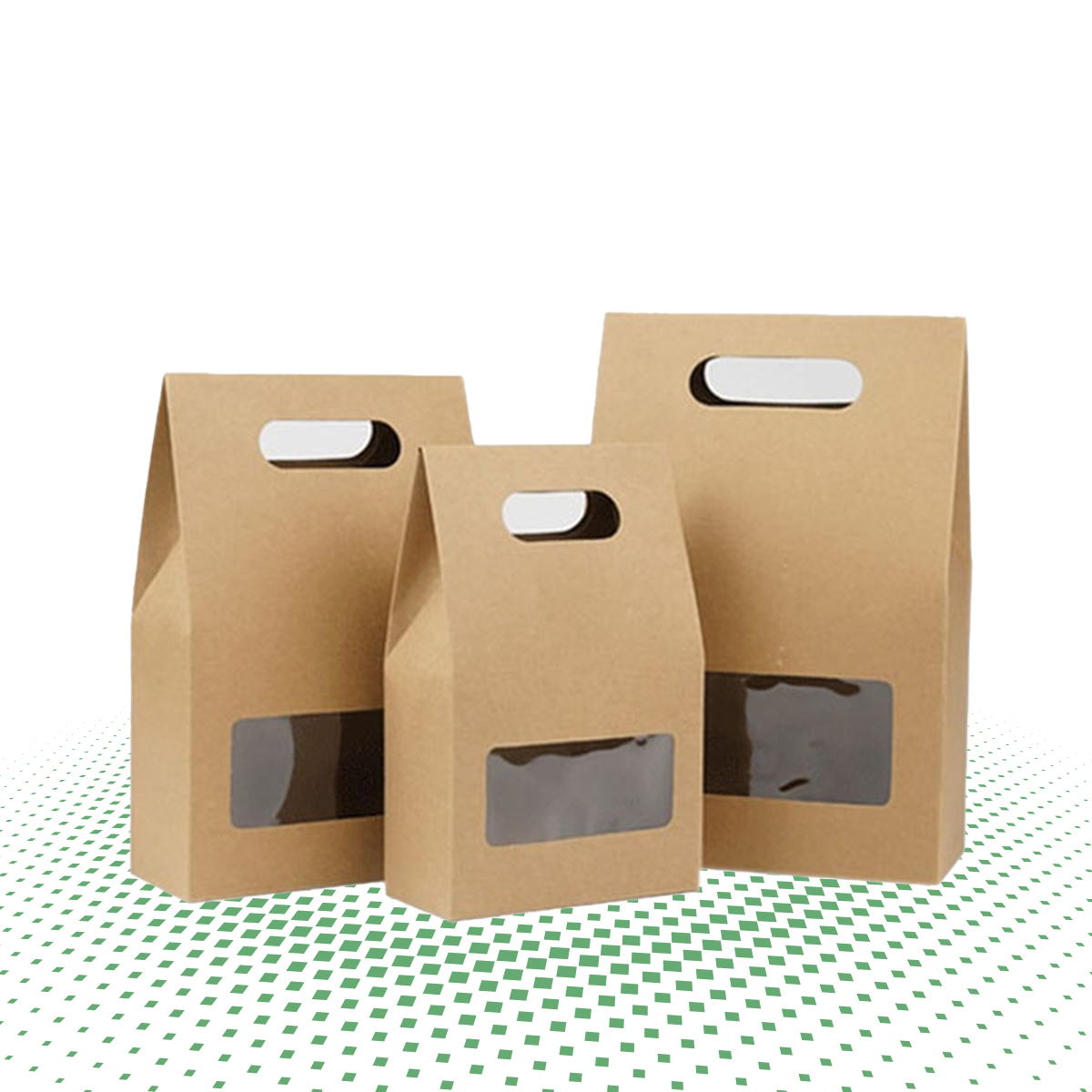 Get Custom Kraft Boxes With Handle at Wholesale Prices | Go Safe Packaging